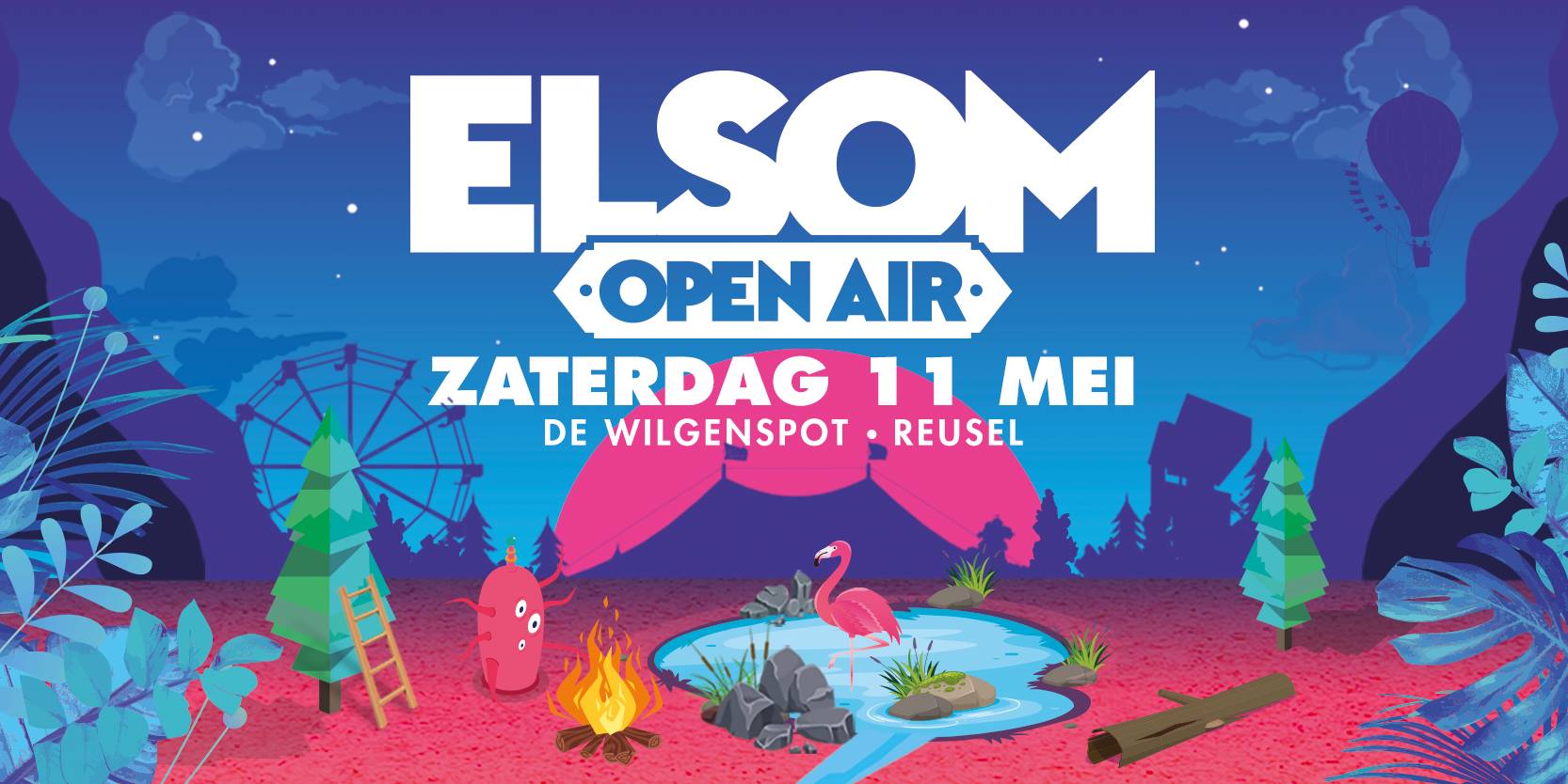 Elsom Open Air 11 mei 2019 - Bustrip - Partyreizen
